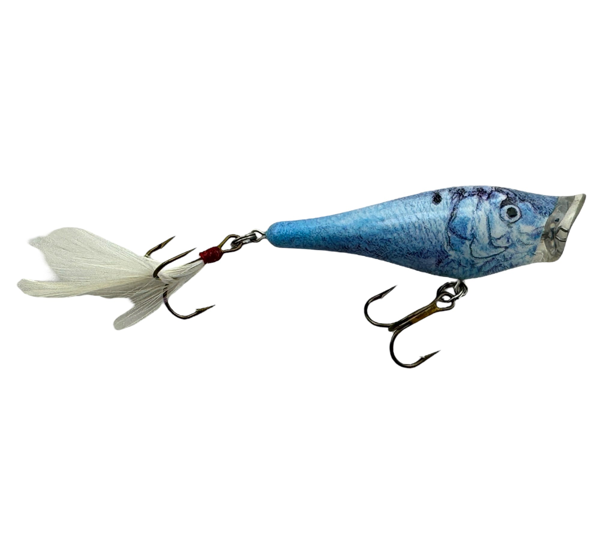 Berkley Frenzy Popper Topwater Fishing Lure THREADFIN SHAD – Toad Tackle