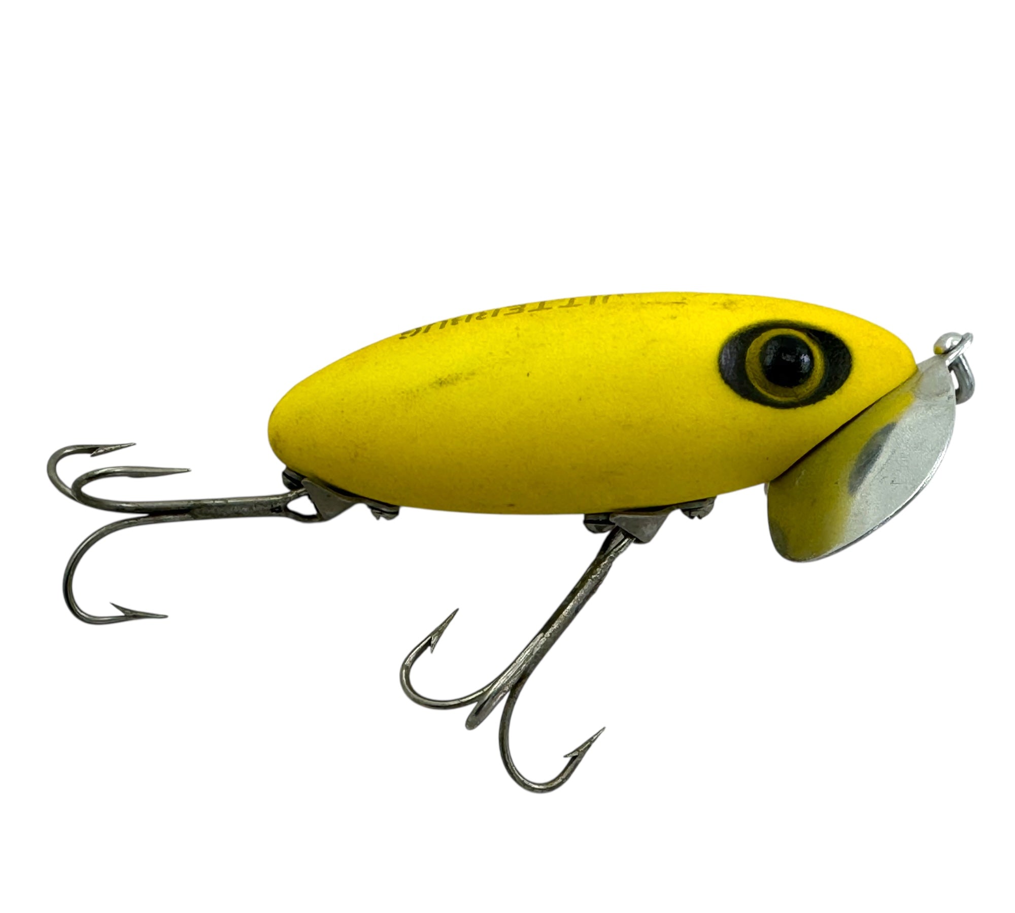 FRED ARBOGAST FIREPLUG JITTERBUG Fishing Lure • SATURN GREEN – Toad Tackle