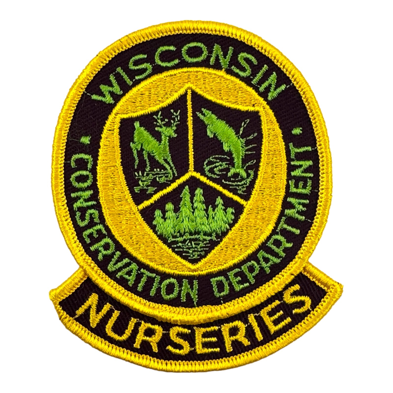 Pre- DNR Era • WISCONSIN CONSERVATION DEPARTMENT Patch • NURSERIES ...