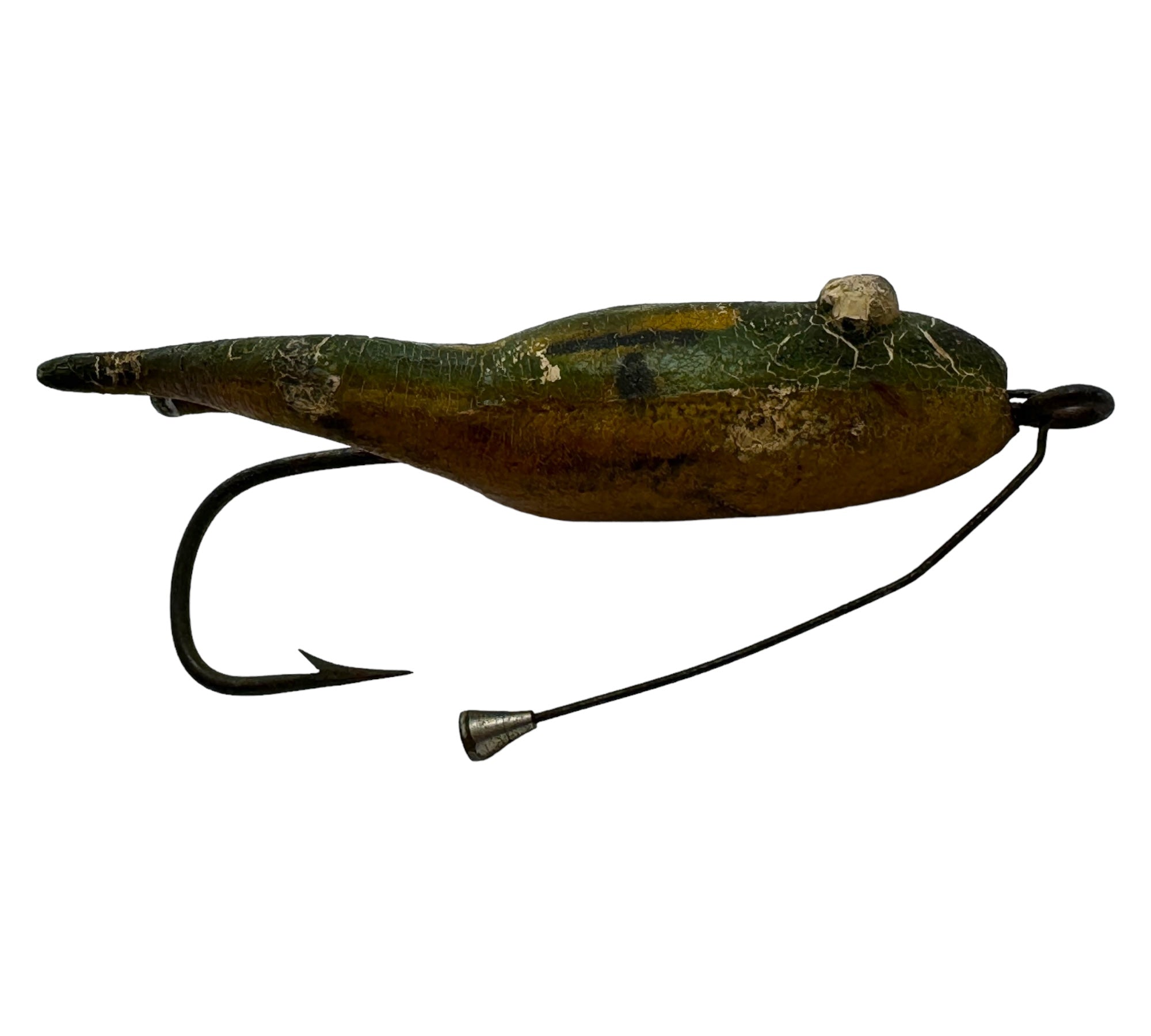 PFLUEGER CONRAD FROG Antique Fishing Lure Early Single Hook – Toad Tackle