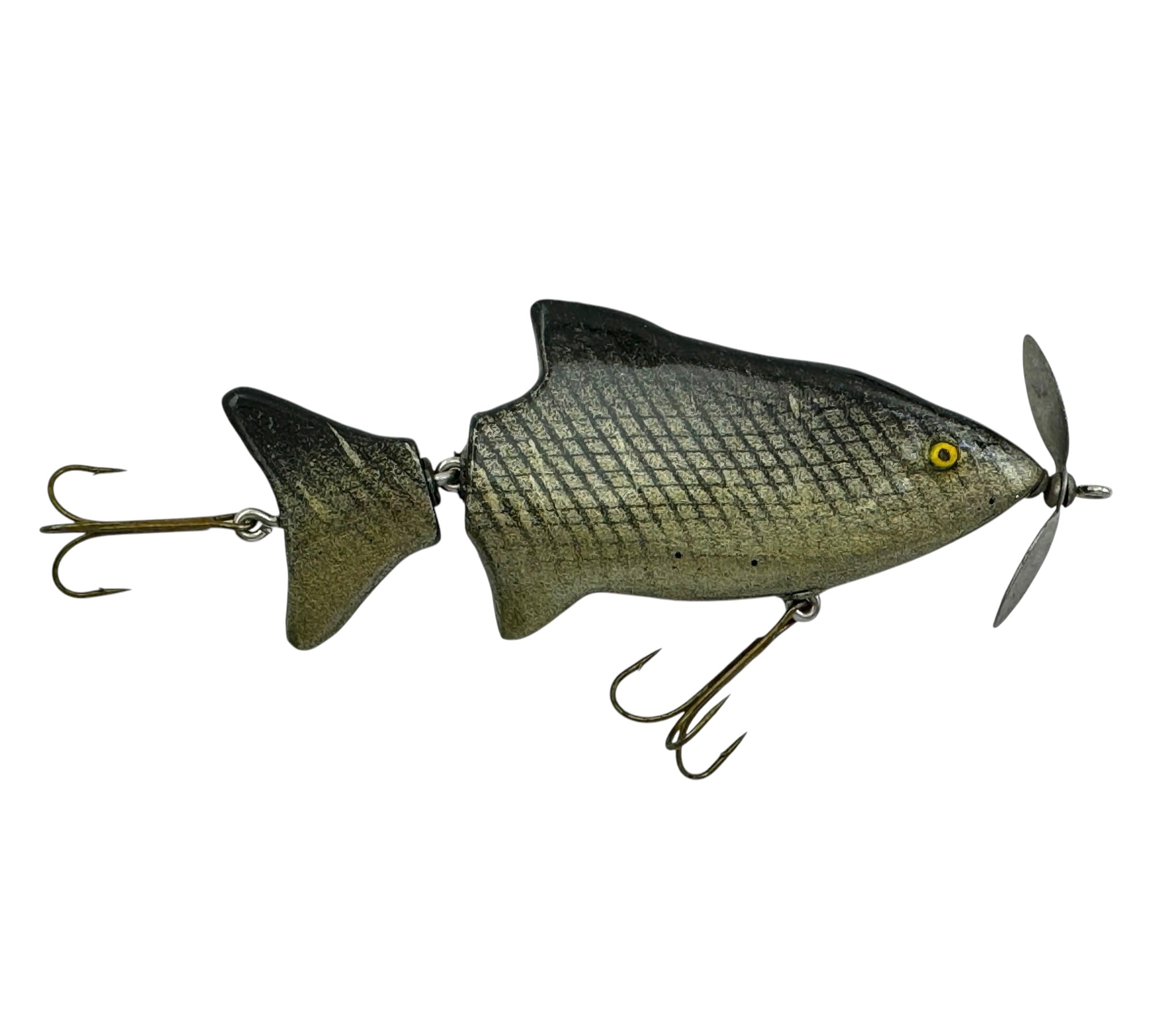 JAS LURES by JIM SMITH WOOD DECOY FISHING LURE • SHINER – Toad Tackle