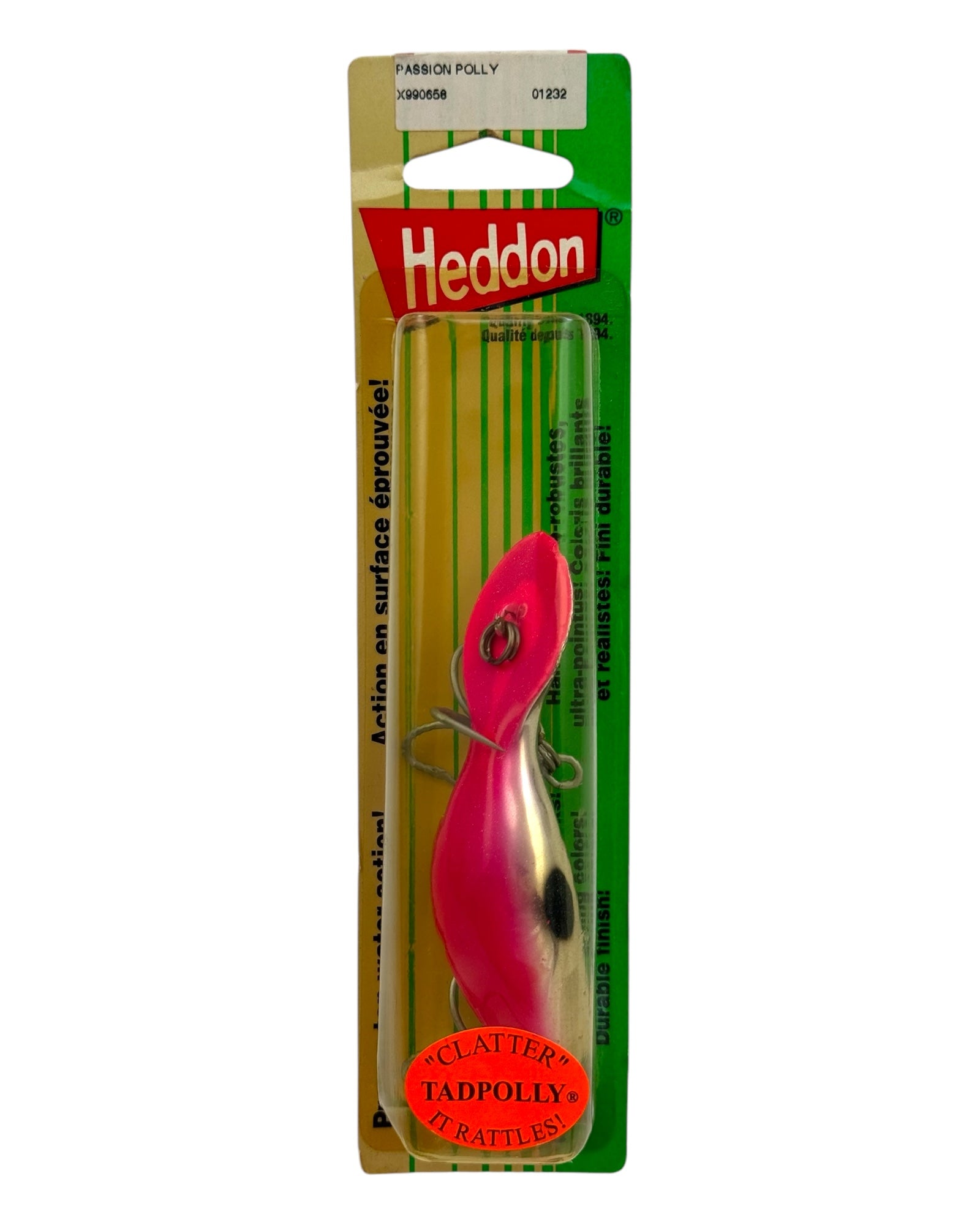 HEDDON MAGNUM CLATTERTAD SALMON Fishing Lure • PASSION POLLY – Toad Tackle