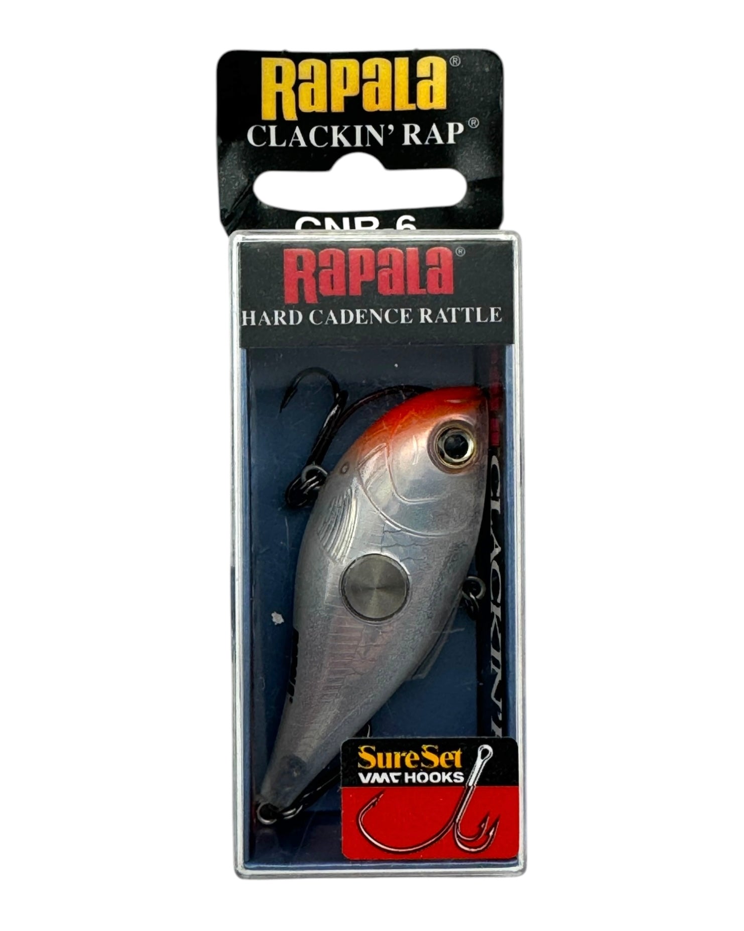 RAPALA LURES CNR-6 CLACKIN RAP Fishing Lure • GLASS GHOST – Toad Tackle