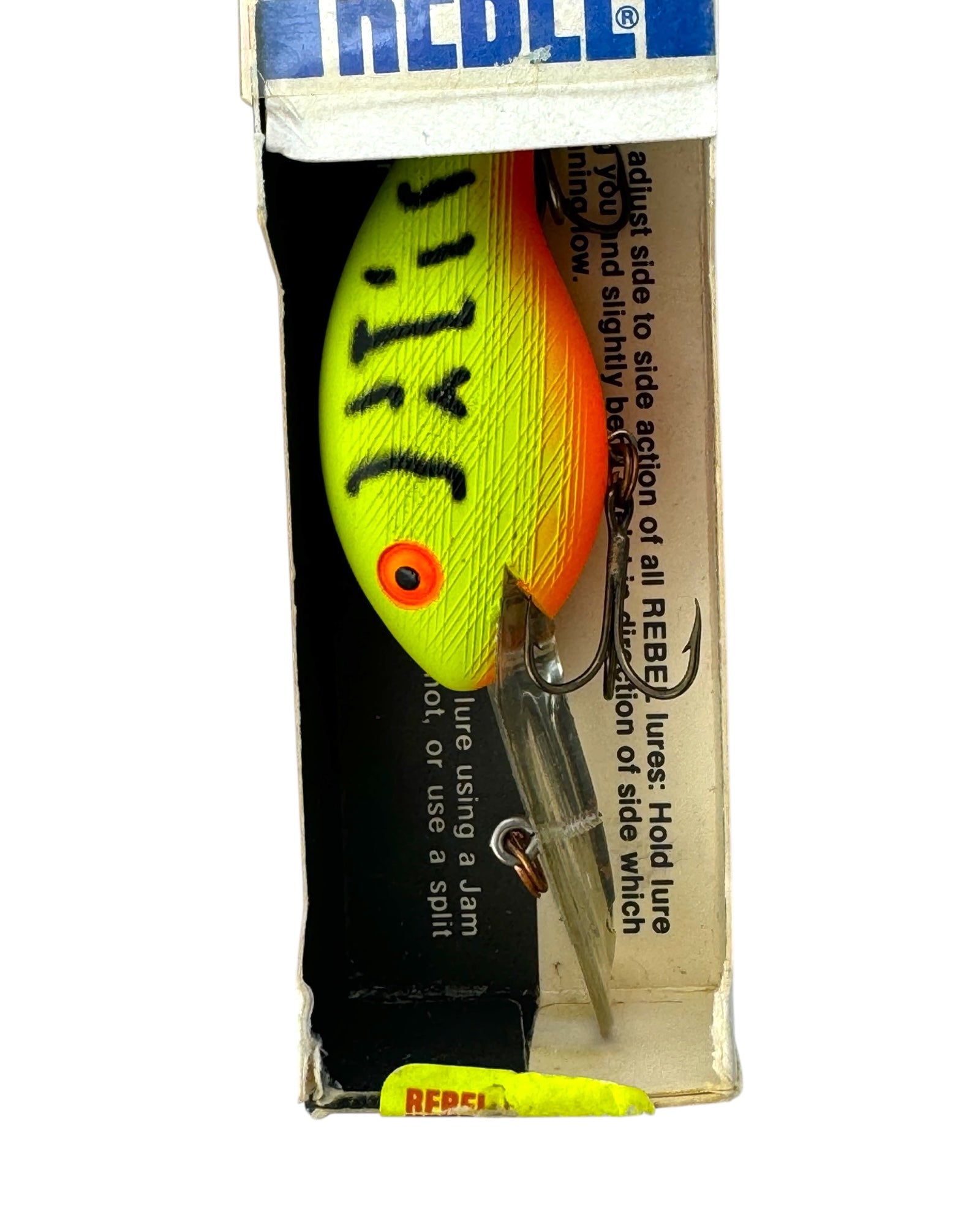 REBEL LURES DEEP MINI R Fishing Lure • CHARTREUSE GREEN – Toad Tackle