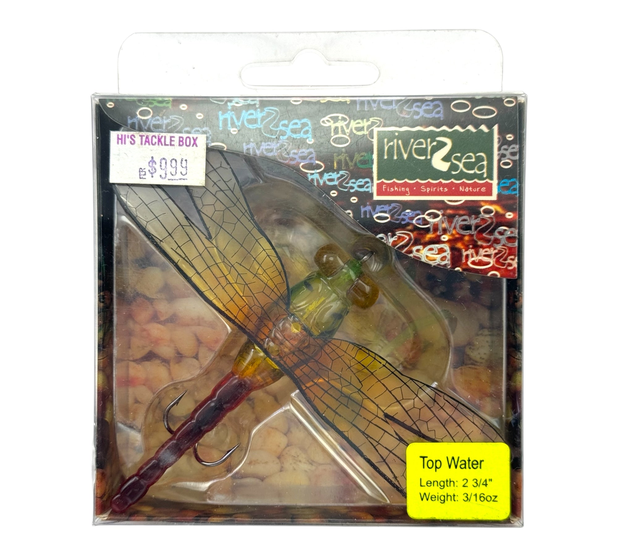 TOPWATER • RIVER 2 SEA DRAGONFLY POP 70 Fishing Lure – Toad Tackle