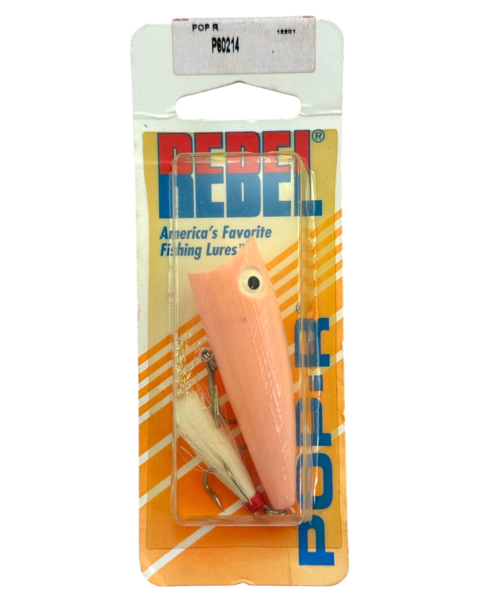 POP-R • REBEL LURES P-60 TOPWATER FISHING LURE • BUBBLE GUM – Toad Tackle
