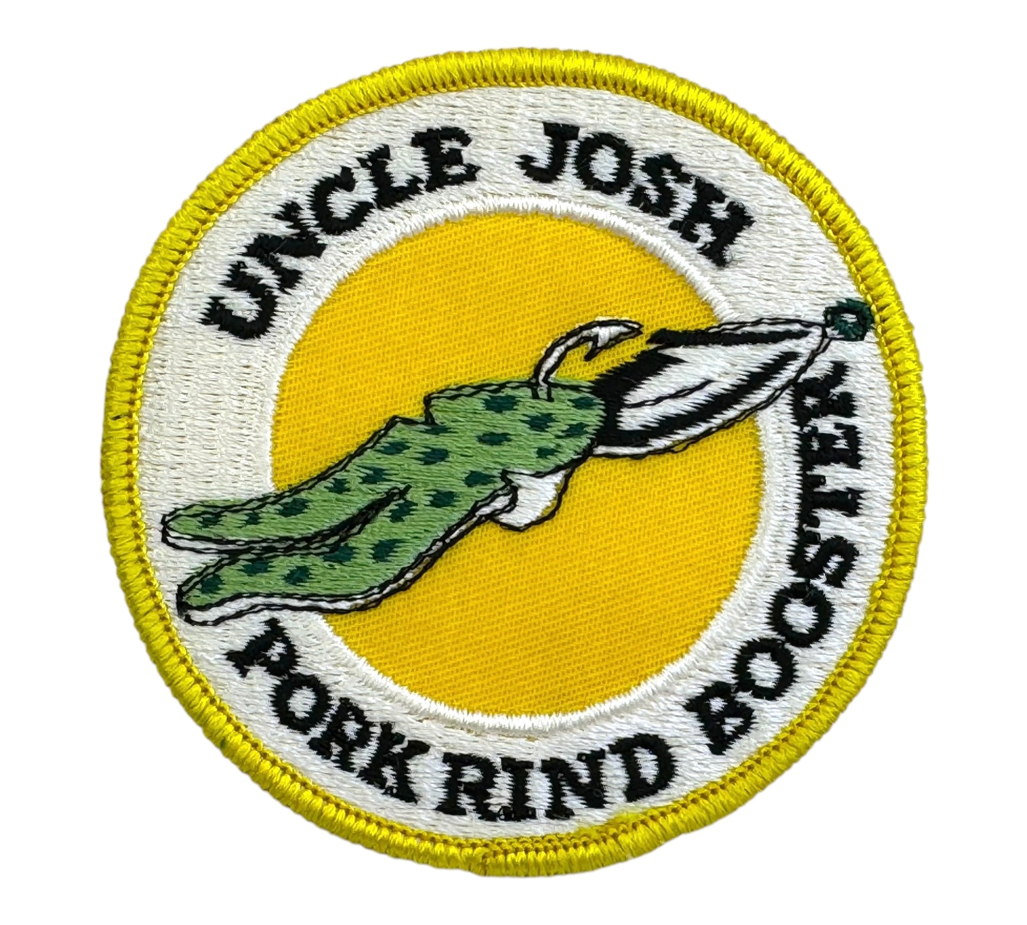 FROG RIND • UNCLE JOSH PORK RIND BOOSTER PATCH • 3.5" ROUND – Toad Tackle
