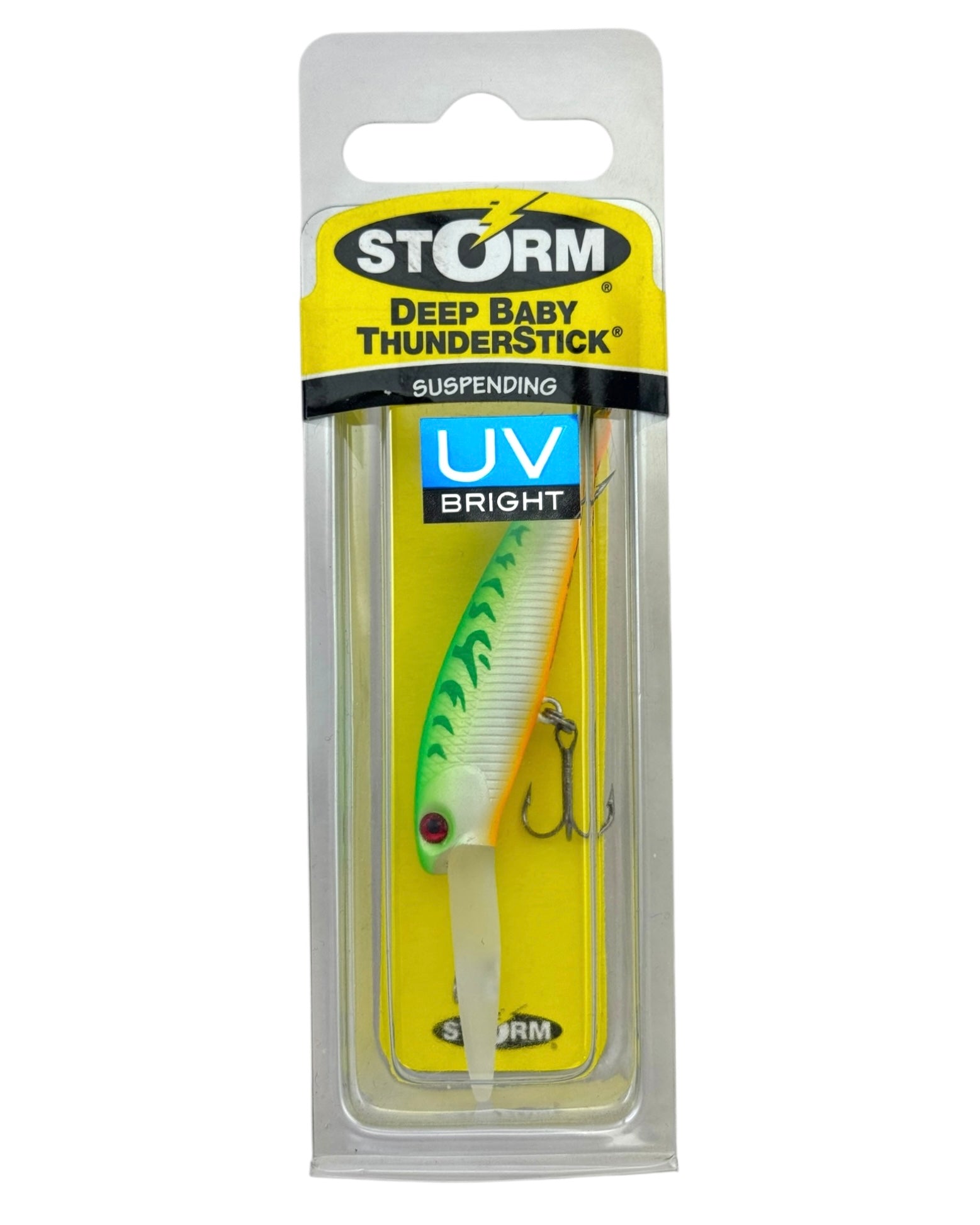 STORM DEEP BABY THUNDERSTICK Fishing Lure • GREEN FIRE UV – Toad Tackle