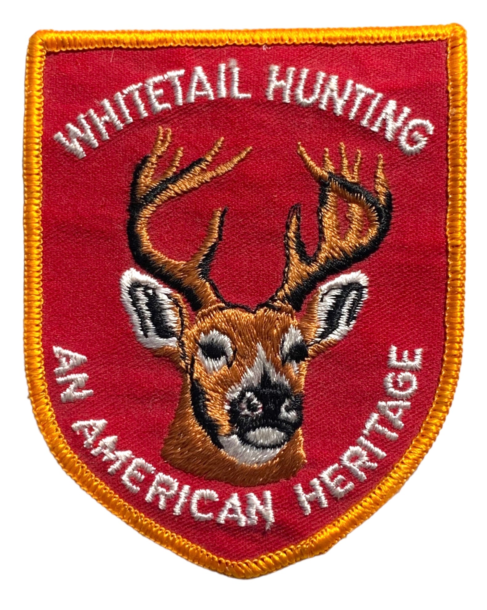 WHITETAIL HUNTING AN AMERICA HERITAGE Patch • BUCK – Toad Tackle