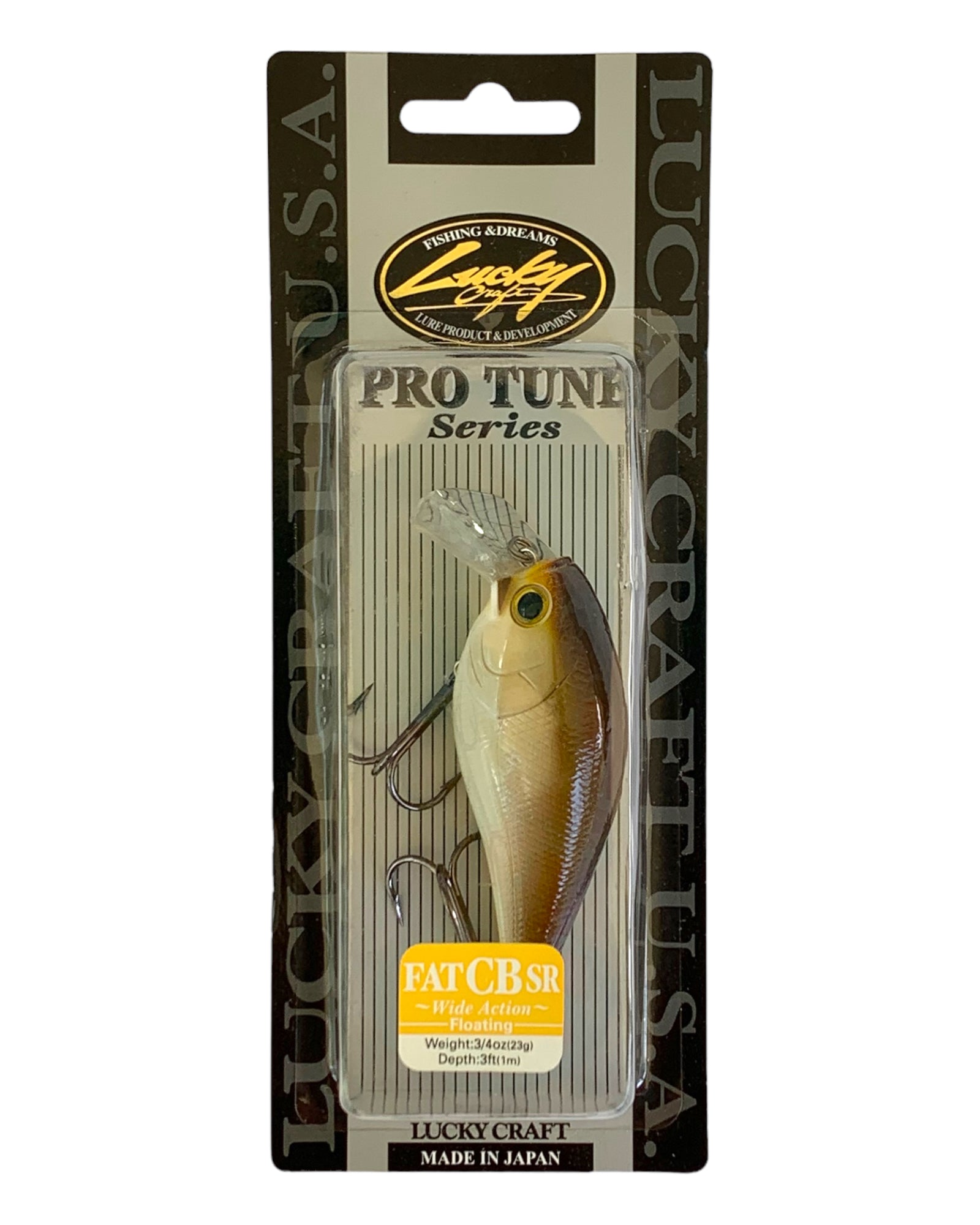 LUCKY CRAFT FAT CB SR Crankbait in Fall Craw (Crayfish) – Toad Tackle